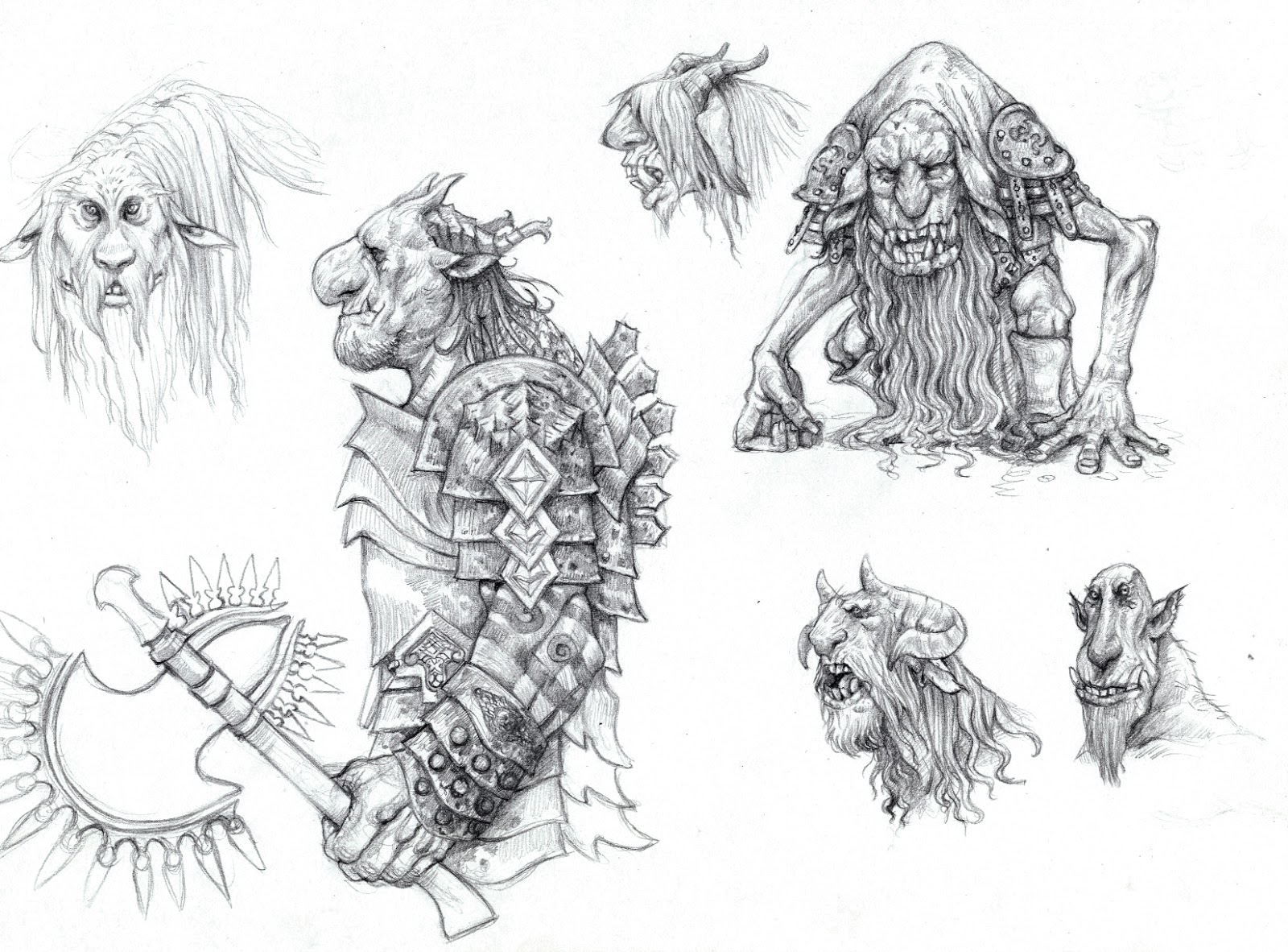 Under The Bridge: A whooooole lotta drawings