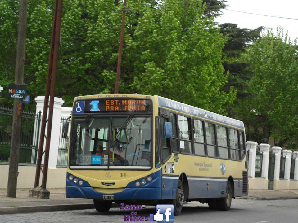 Colectibus - Zona de Buses: LINEA 1
