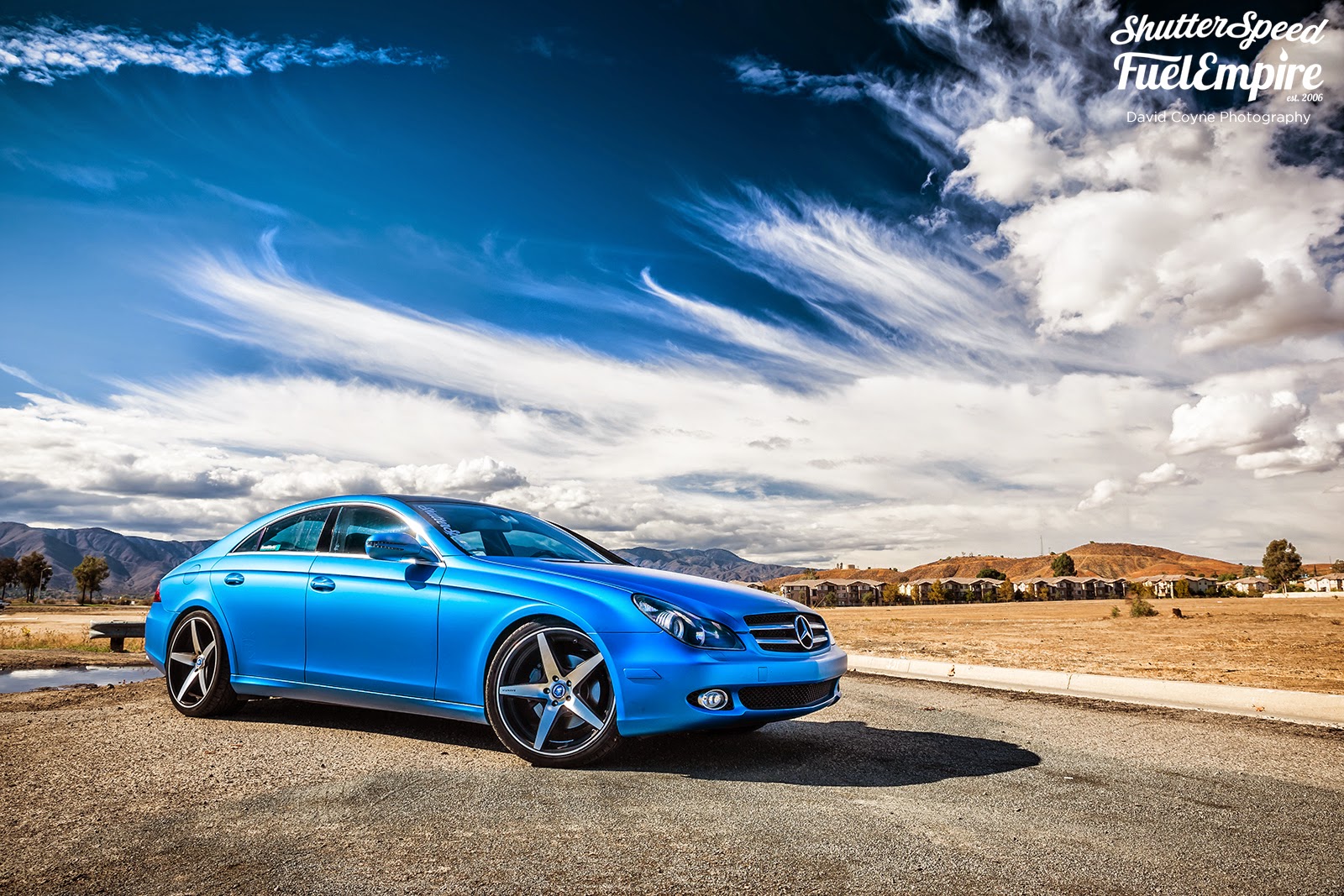 Mercedes-Benz C219 CLS550 Blue | BENZTUNING