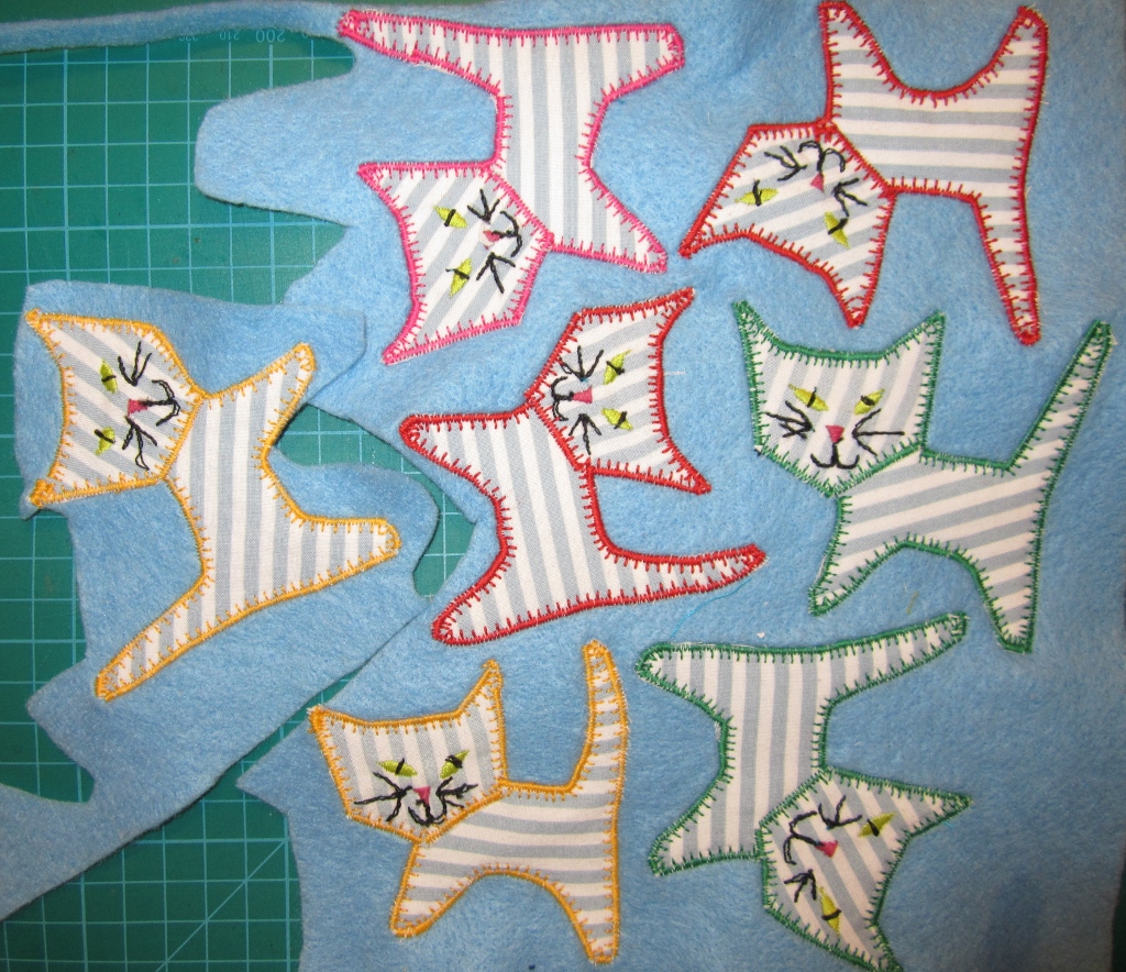 Mad Bird Designs UK: Big Clowder of Small Cats