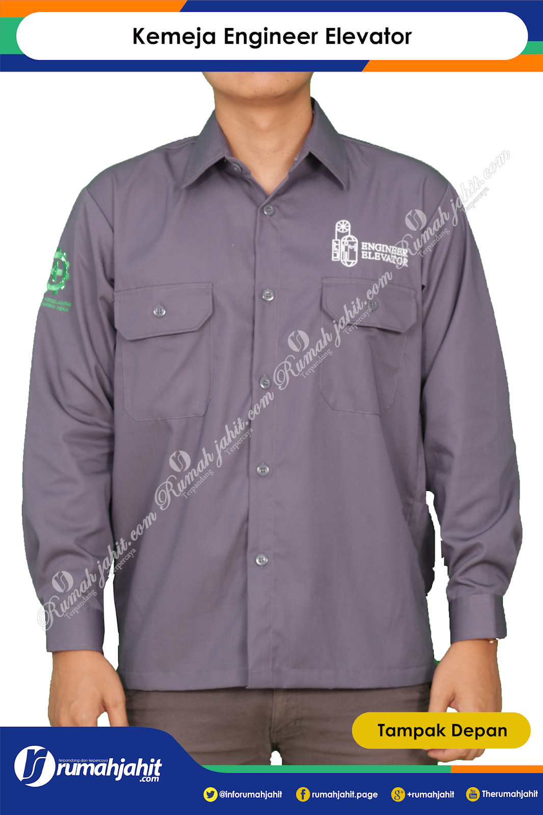 Kemeja Engineer Elevator