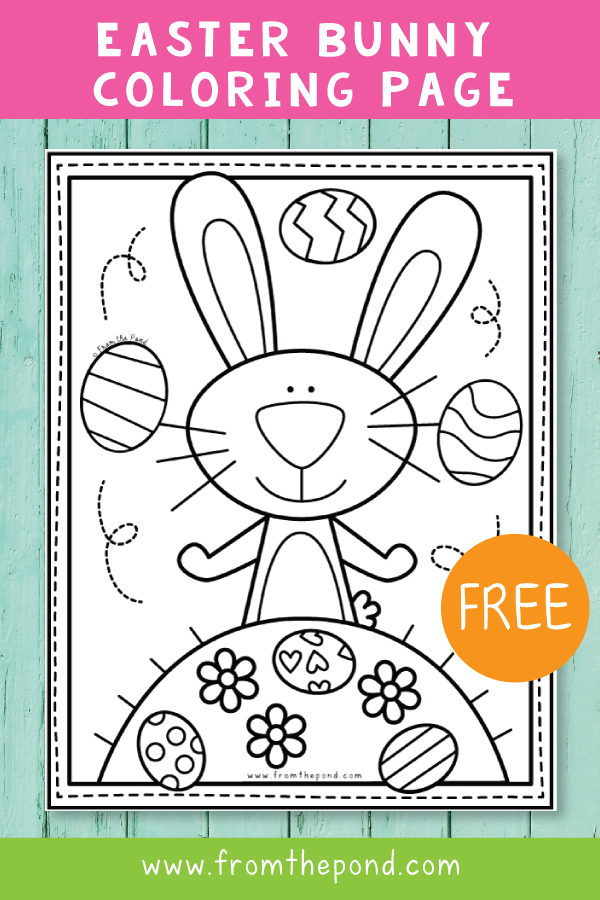 Easter Bunny Directed Drawing | From the Pond