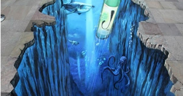 Superb 3d Vinyl floor Art and Murals