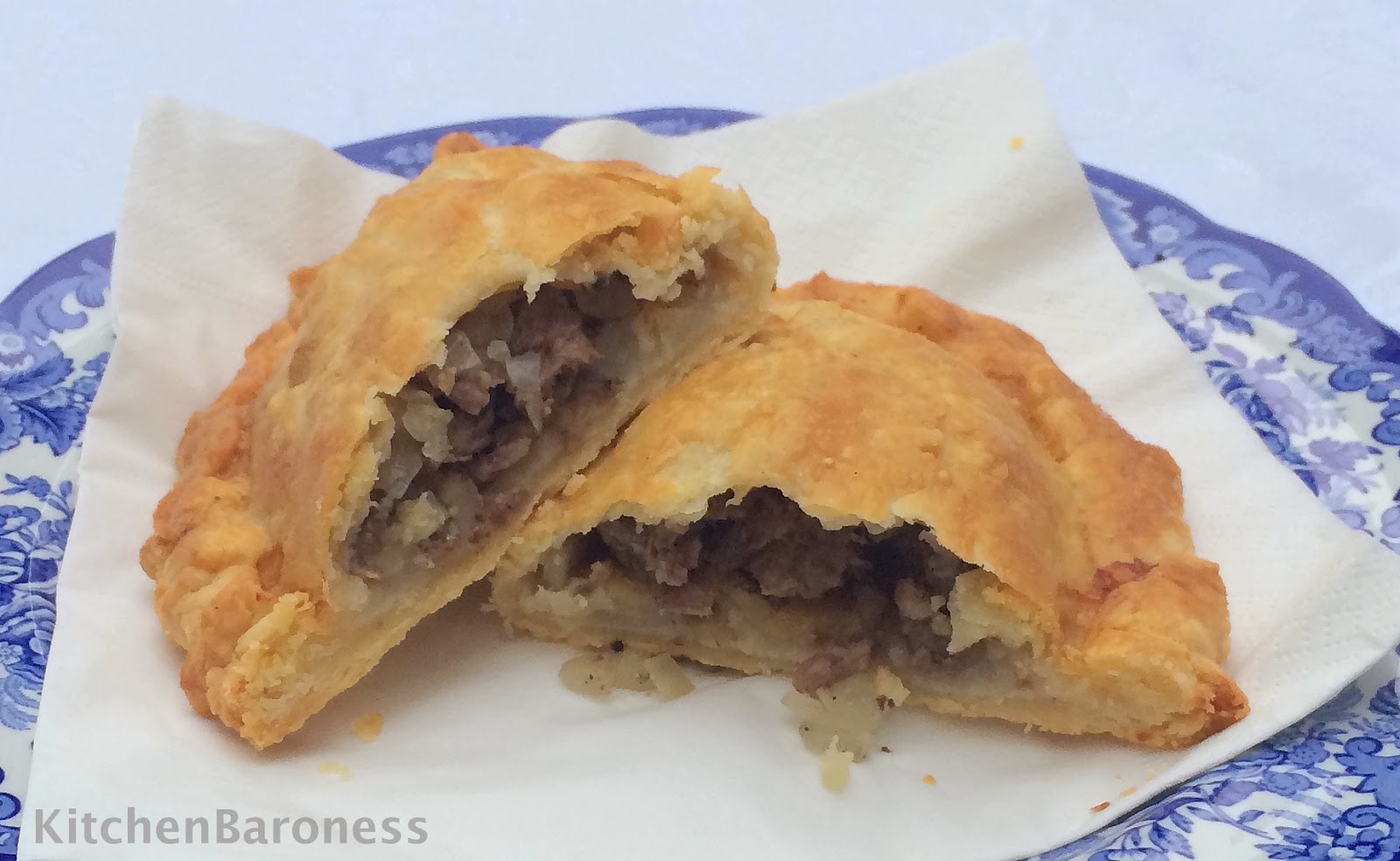 KitchenBaroness: Cornish Pasty, Beef Turnovers, Beef Pie