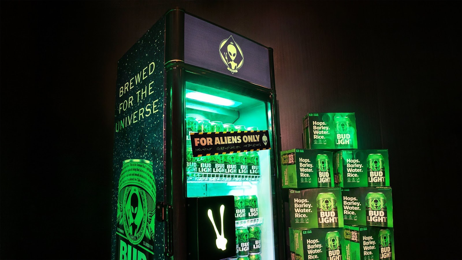 Bud Light Produces Special Edition Alien-Themed Cans [Just In Time For ...