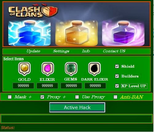 Clash of Clans Cheat-Hack - be the best