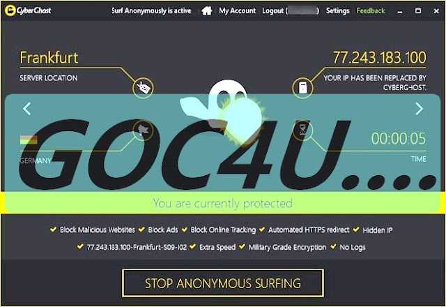 CyberGhost VPN 7.2.4294 Crack Full Keygen - Goc4U.Us