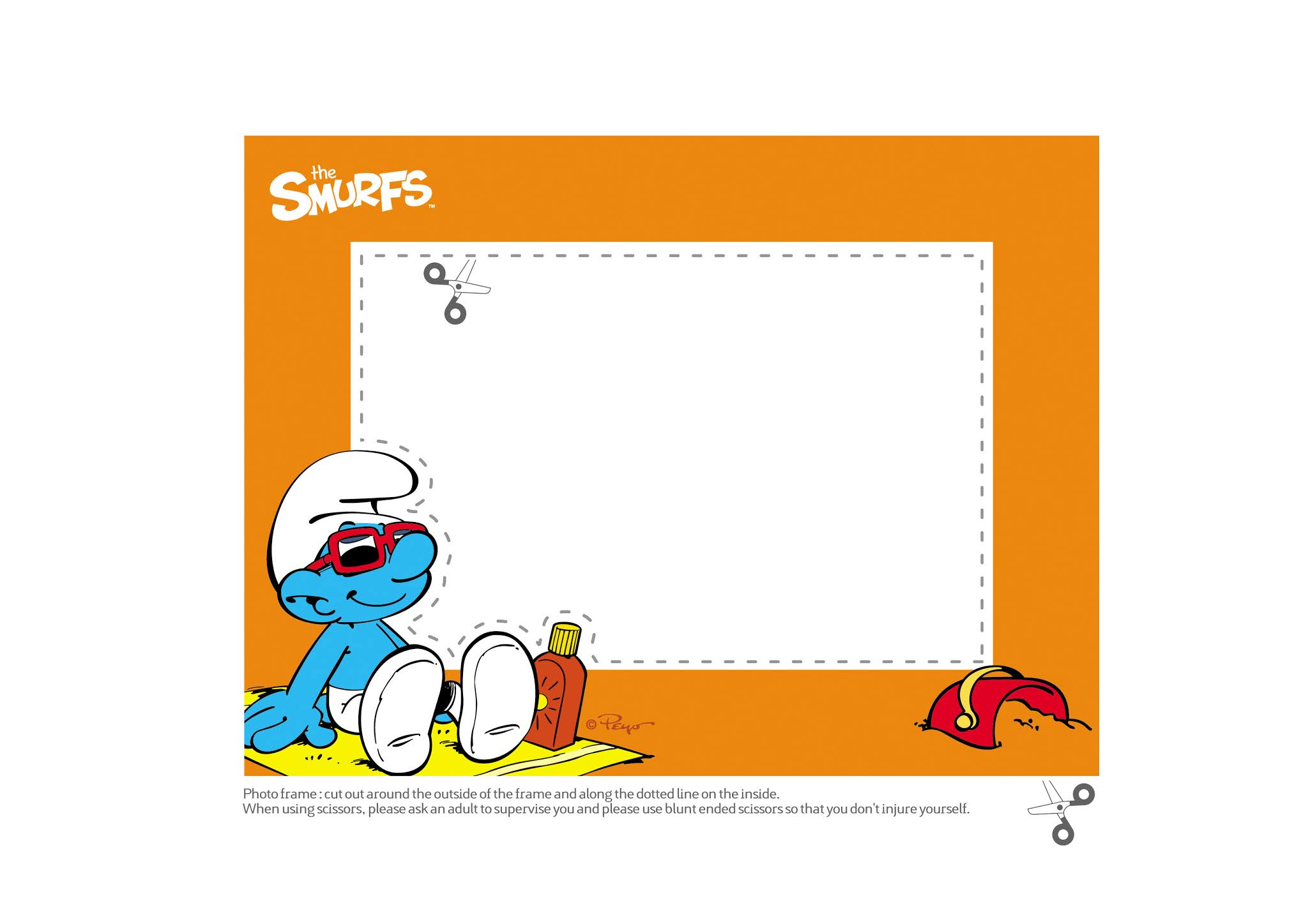 Mel e as crianças: 30 Atividades dos Smurfs