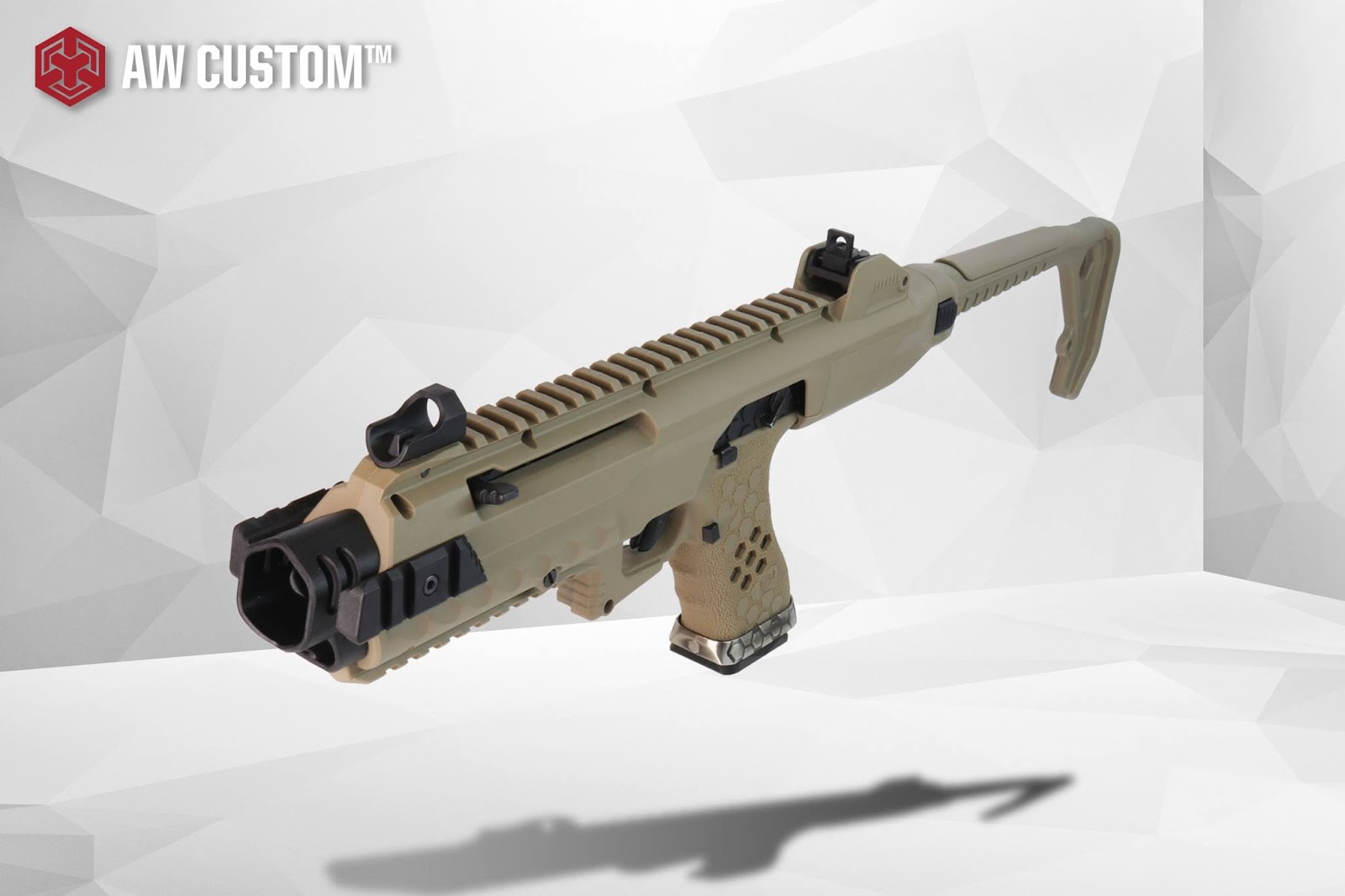 重裝武力 生存遊戲.玩具槍店: AW GLOCK G系列 衝鋒套件 通用 G17.G18C.G34.G35.G23.G19 到貨