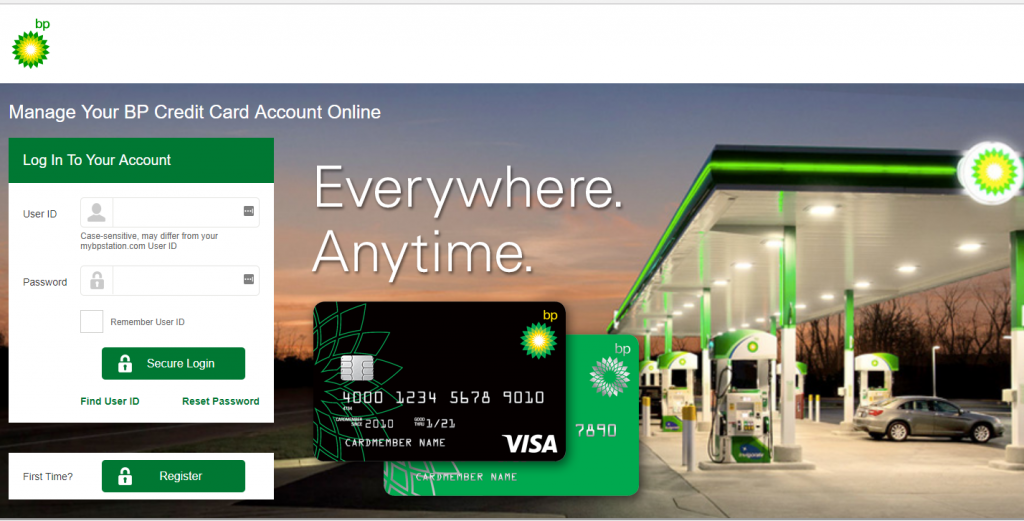 MyBPCreditCard : BP Credit Card Login