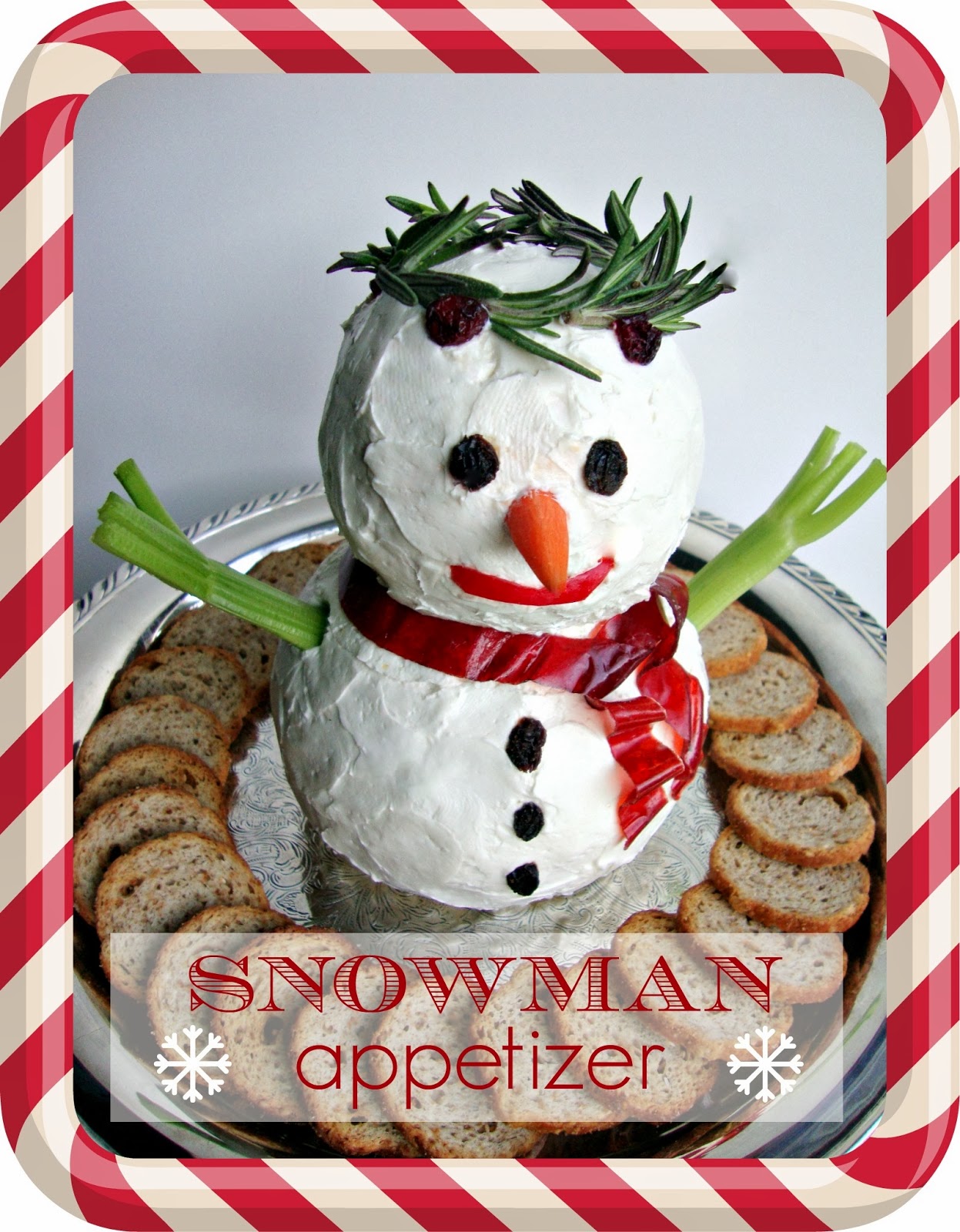 the Grand Surprise!: SNOWMAN appetizer