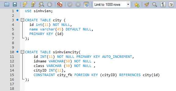 How to create foreign key in mysql ~ Thế Giới Giải Mã