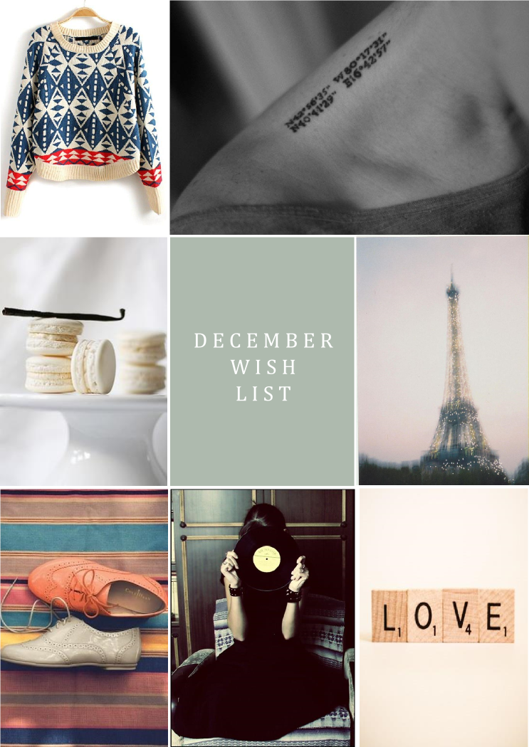 This girl loooves: DECEMBER WISHLIST