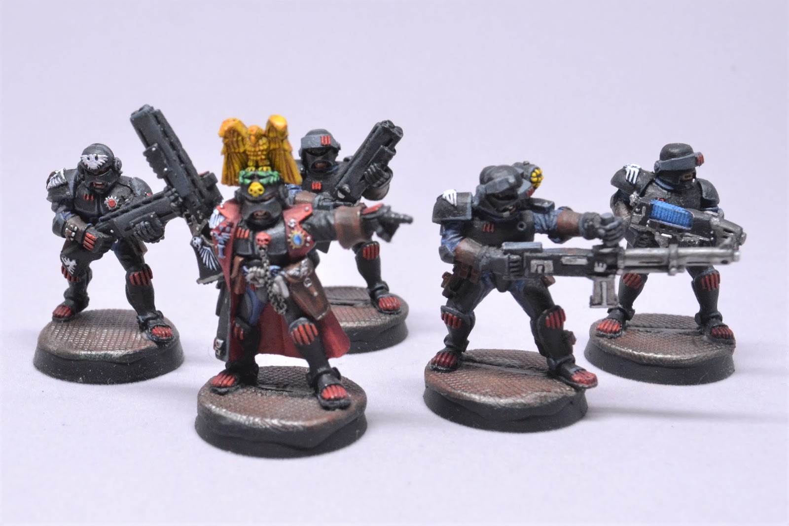 Sepulchre of Heroes: Completed Necromunda Arbite Enforcer Gang