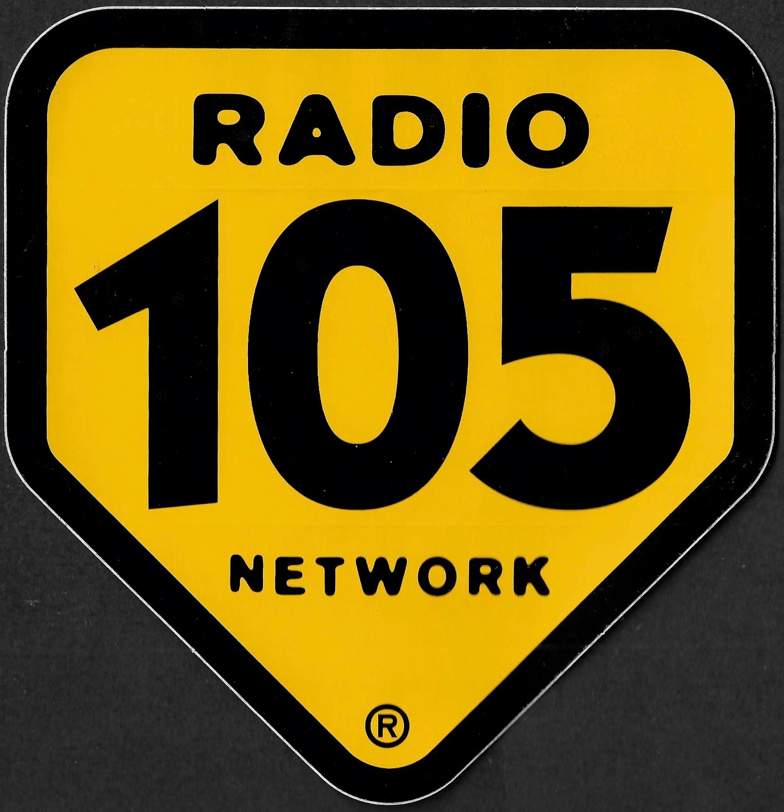 Radio Sticker of the Day: Radio 105