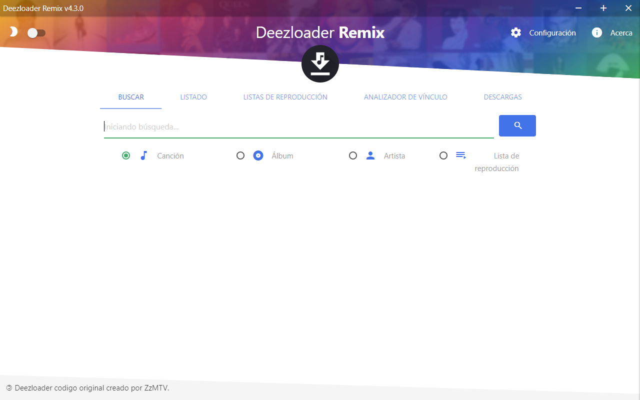 Programas Dixguel: Deezloader 4.3.0 Full (Descargar Musica sin limites)