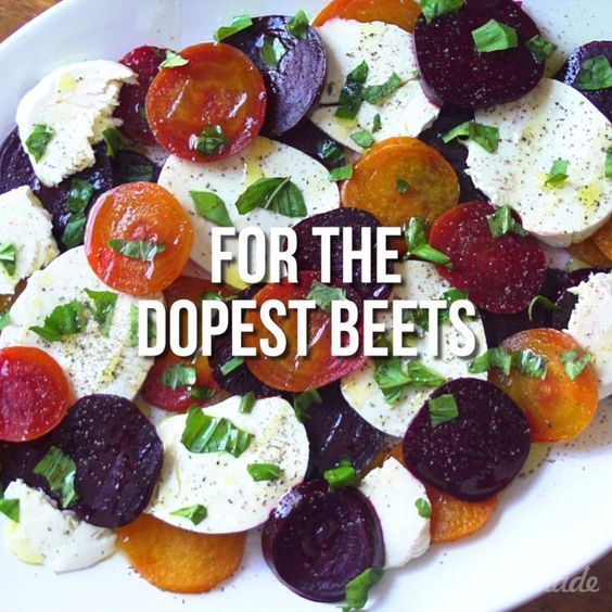 Beet Caprese - Simple Recipe Ideas