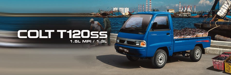 MITSUBISHI COLT T120SS FLAT DECK, 3 WAY DECK, STANDAR DECK: April 2015