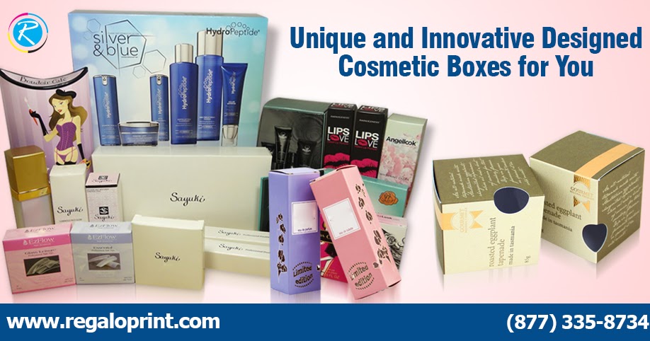 Unique and Innovative Designed Cosmetic Boxes for You