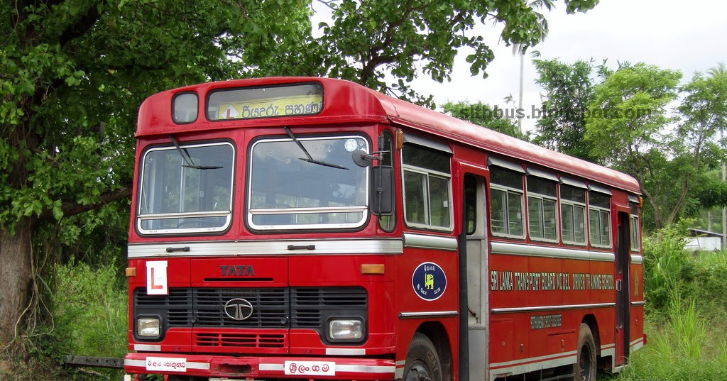 SLTB buses - ශ්‍රී ලංගම බස්: Antony bodied TATA LP 1510/52 bus from ...