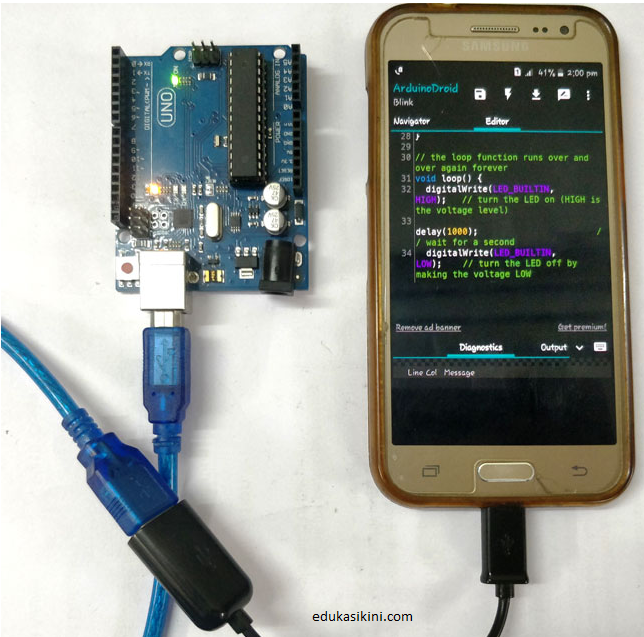 Cara Memprogram Arduino menggunakan Android Serta Upload Program ...