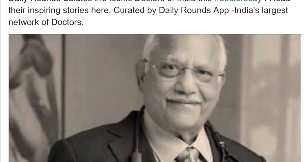 DailyRounds Includes Dr Sumer Sethi in India's Iconic Doctors - Sumer's ...