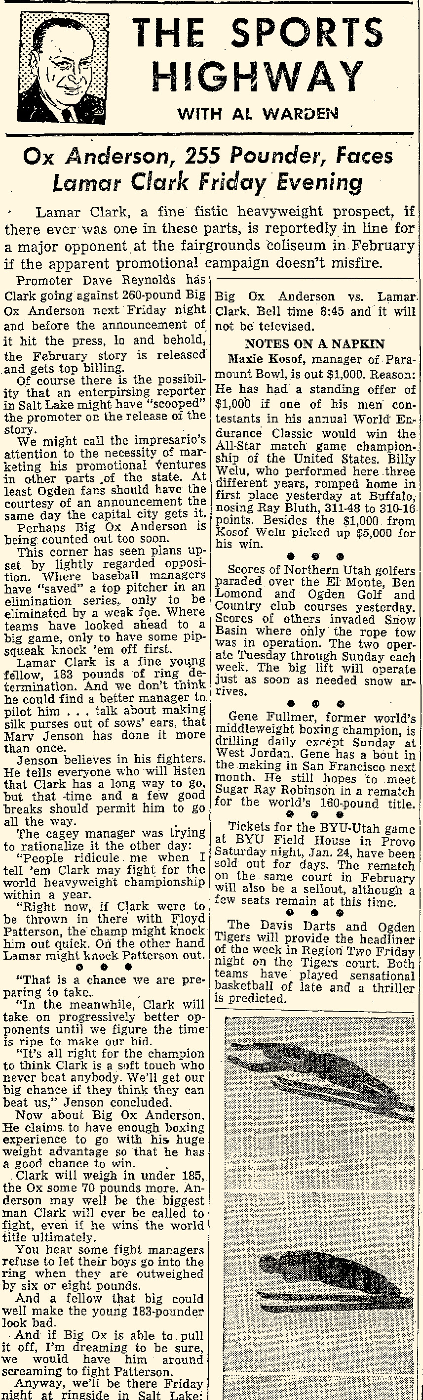 Utah MMA and Boxing : Utah's Lamar Clark went from 44 straight ...
