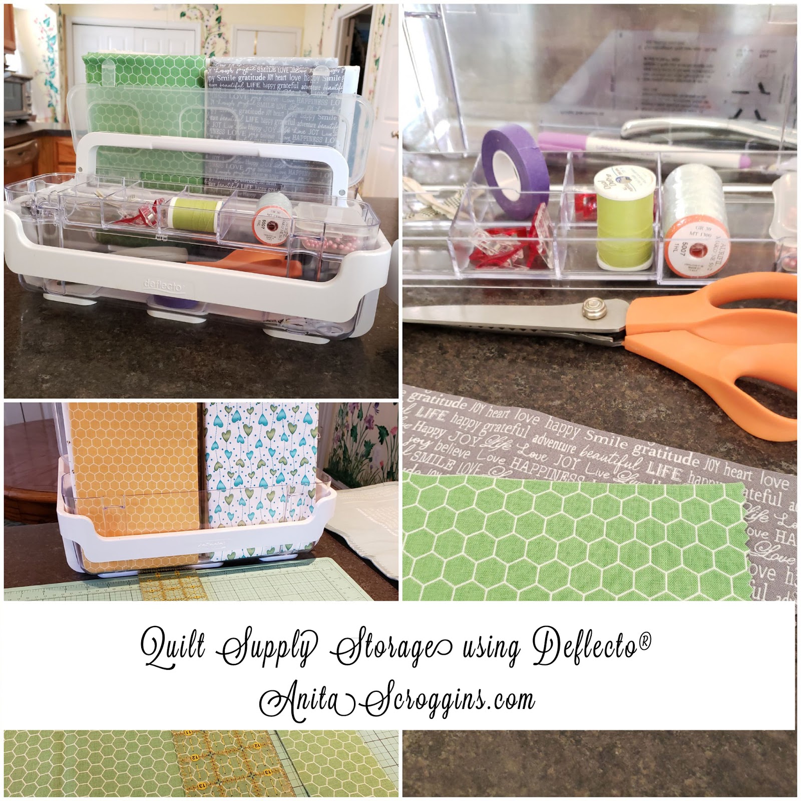 Handy Quilt Supply Storage | The Flamingo Chronicals: Handy Quilt ...