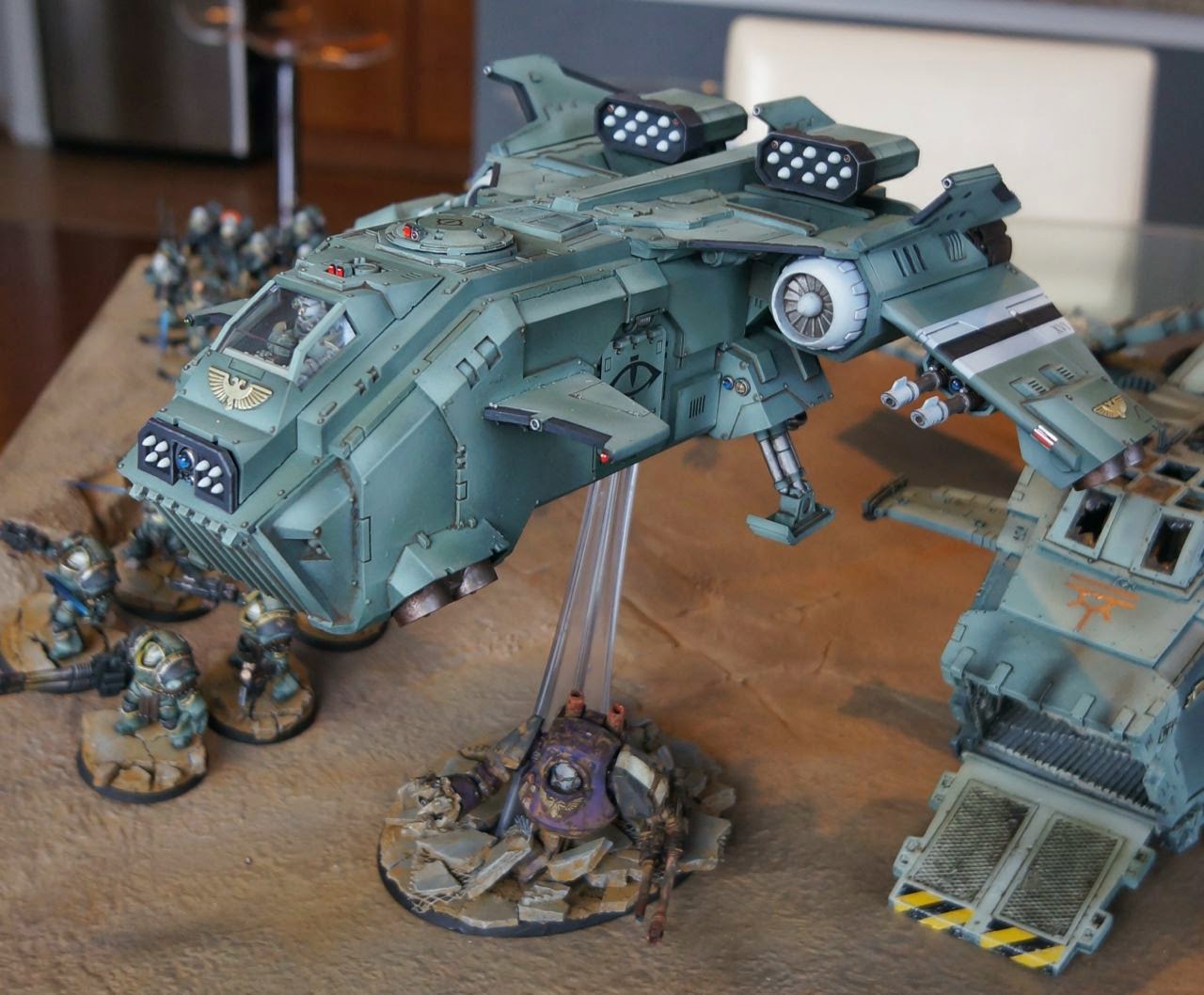 40k Hobby Blog: Storm Eagle Base
