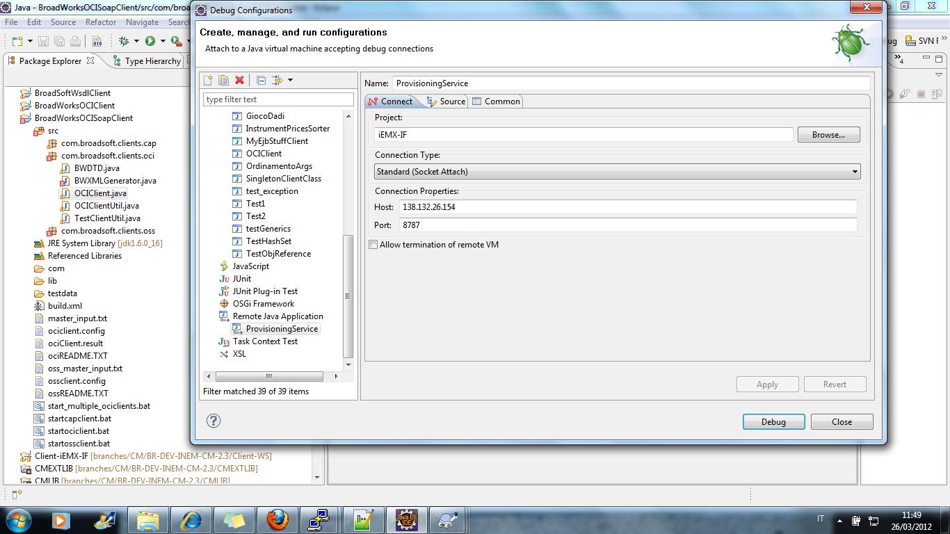 my tech blog: Remote debugging Jboss 4.2.x with Eclipse