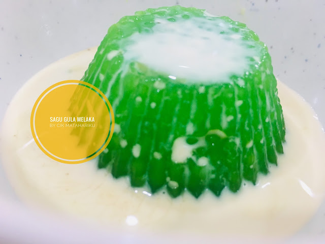 Cara Buat Puding Sagu Gula Melaka Yang Sedap, Lembut dan Mudah Disediakan.