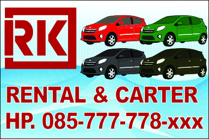 Banner Rental Mobil cdr | Desain Grafis