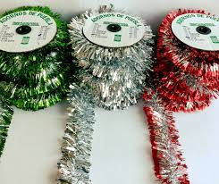 Trucos en un 2x3: Crea coronas super fáciles usando escarcha navideña