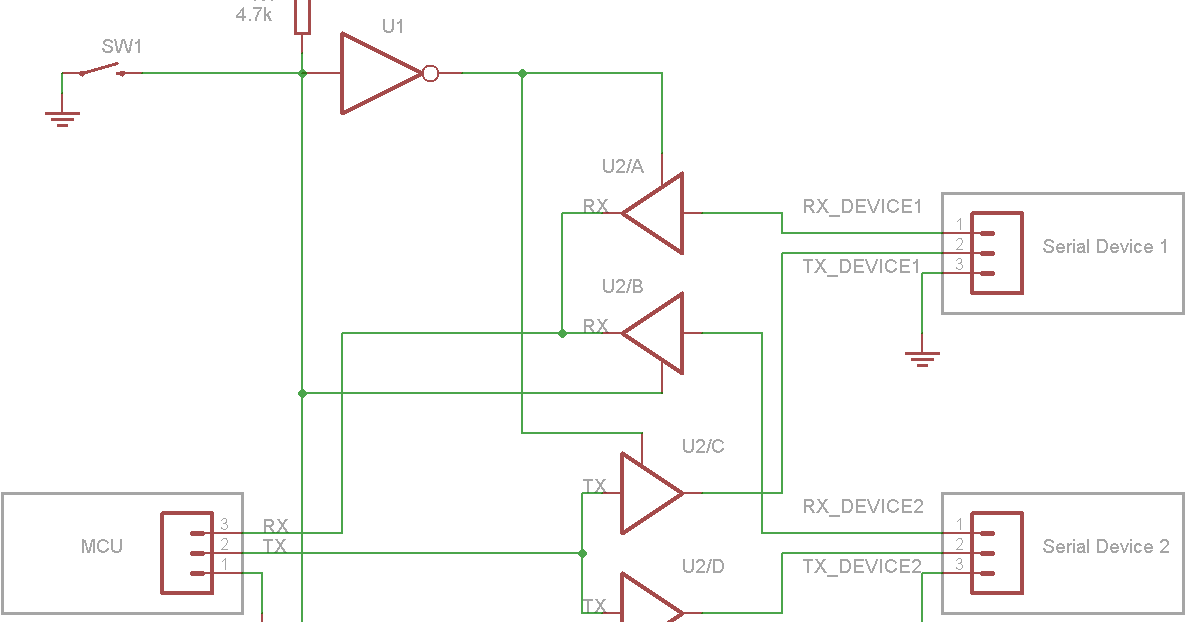 Low Voltage Rs232serial Switch Electrical Engineering And Programming Notepad