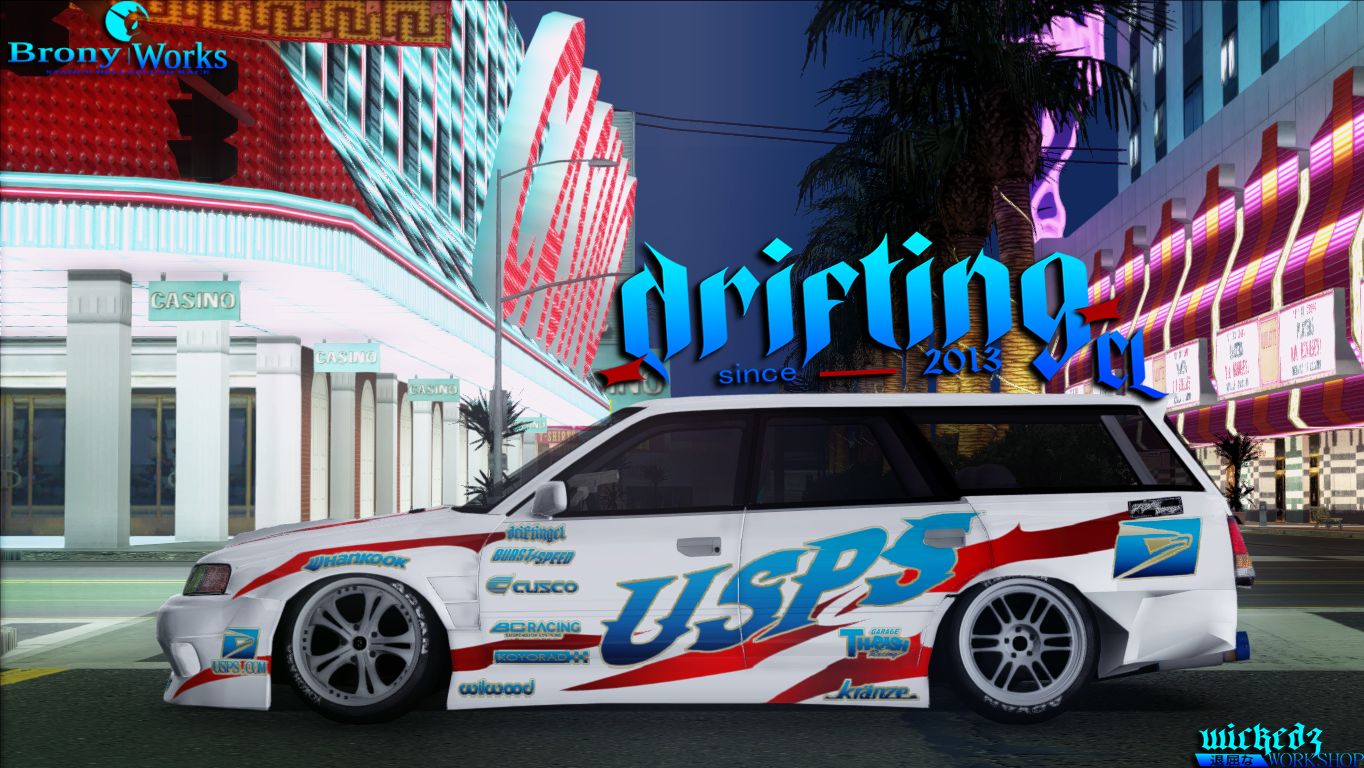 Gta DriftingCL: Subaru Legacy Wagon Drift