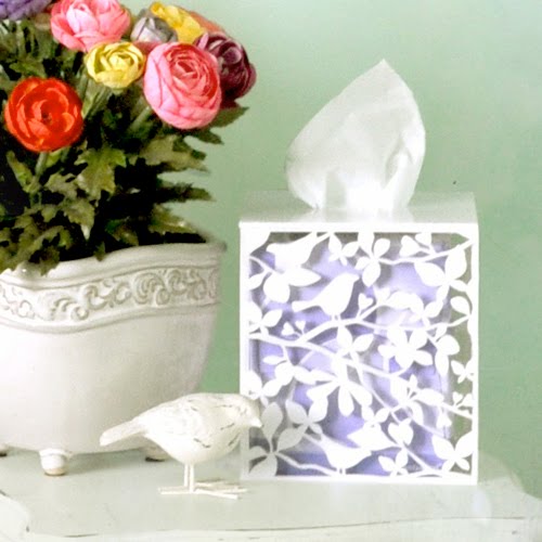 Creating Cupcakes - Holly Brooke Jones: Pretty Tissue box cover