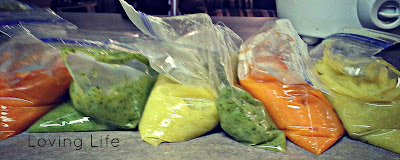 Loving Life: Pureeing Vegetables