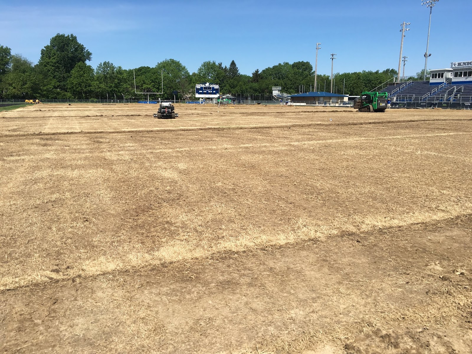 Smart Turf: Lafayette Central Catholic – Sand Channel Drainage ...
