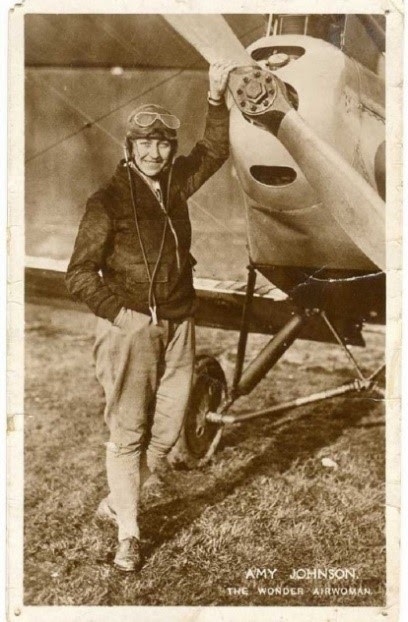 Hull History Centre: Tribute to Amy Johnson
