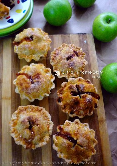 Citra's Home Diary: Mini #Apple Pie #recipe / resep pie apel mini