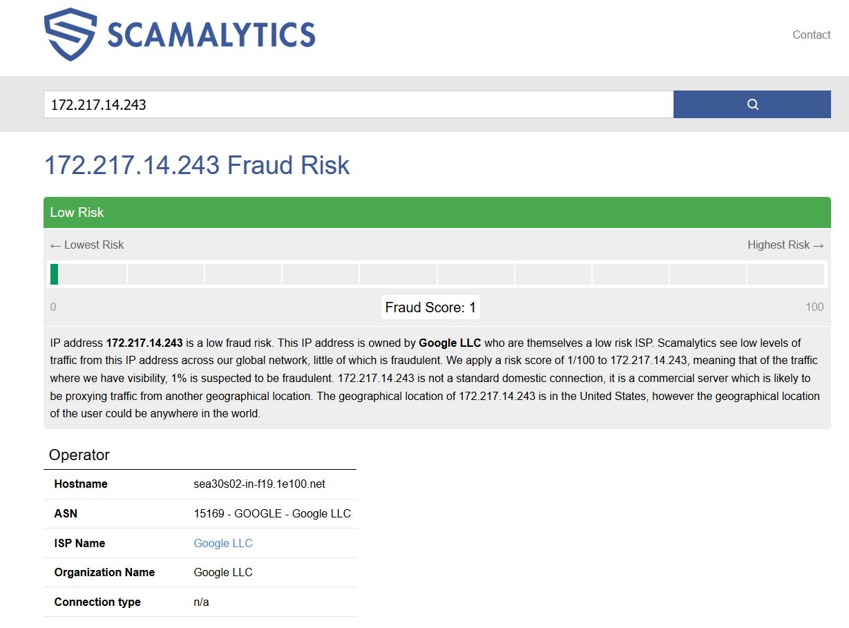 SCAM e Scamalytics - Tudo o que deves saber - ITO - NETthings