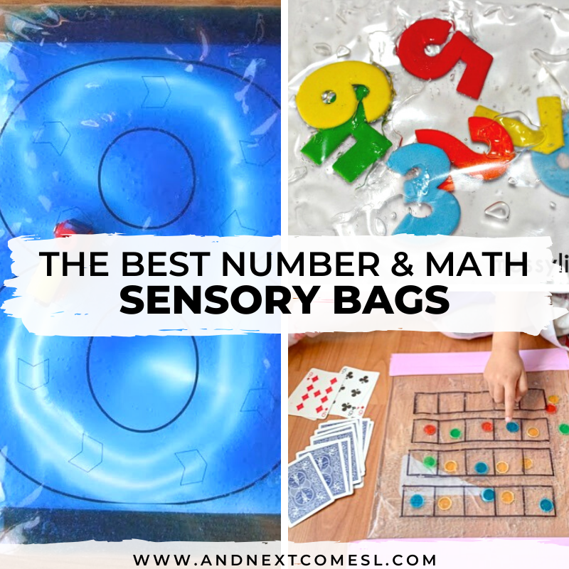 8 Awesome Number & Math Sensory Bags | And Next Comes L - Hyperlexia ...