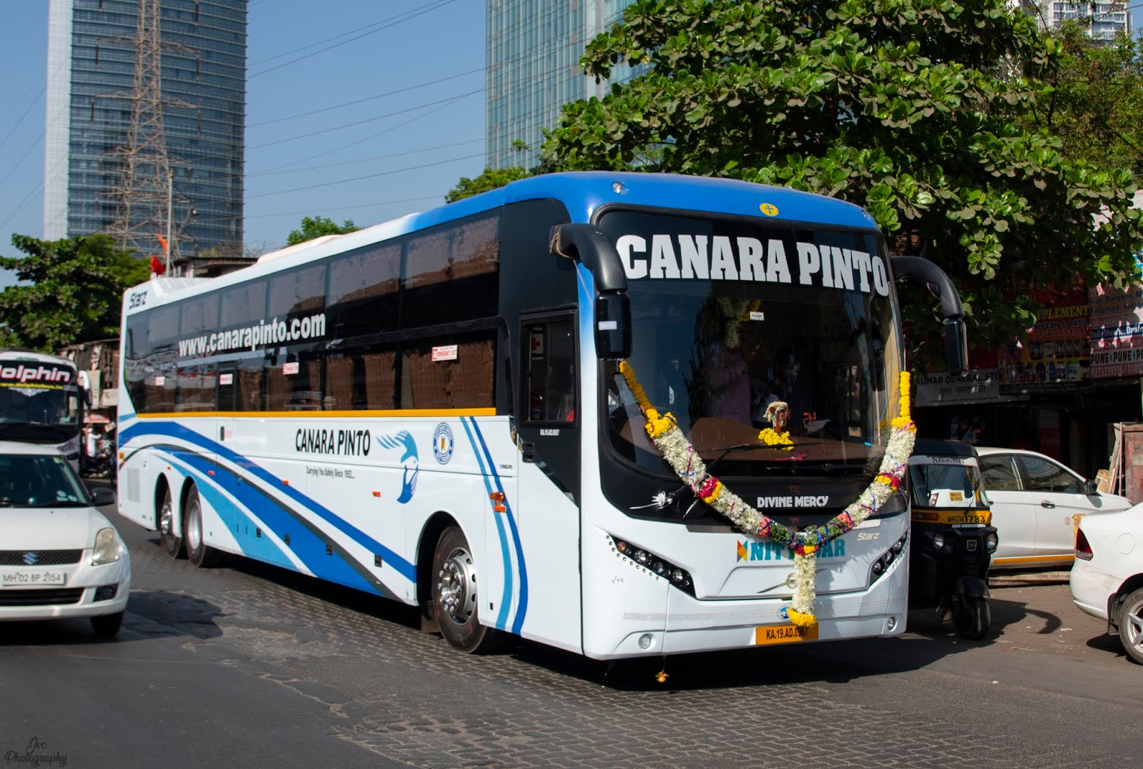 Canara Pinto New Volvo Sleeper Bus 0967