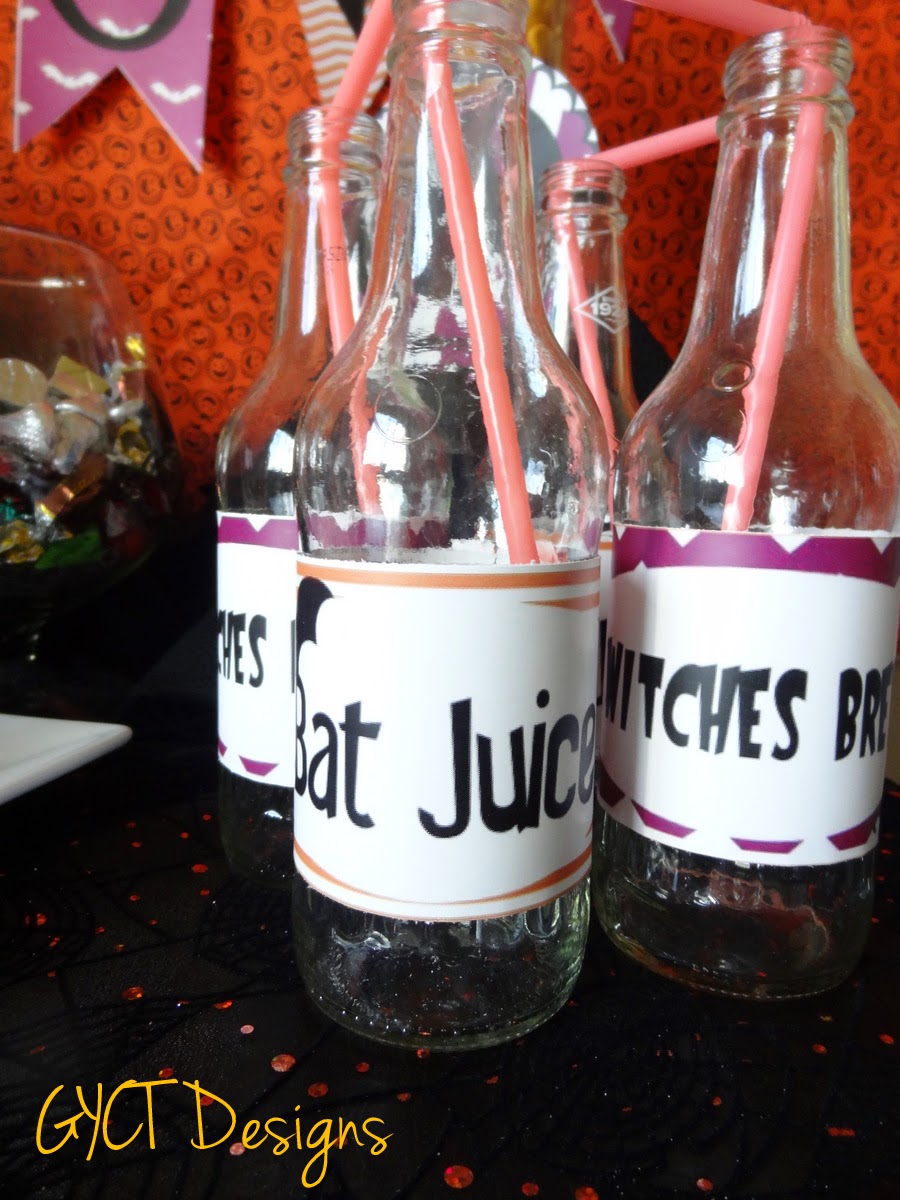 Free Halloween Cat and Bat Party Printables | Sew Simple Home