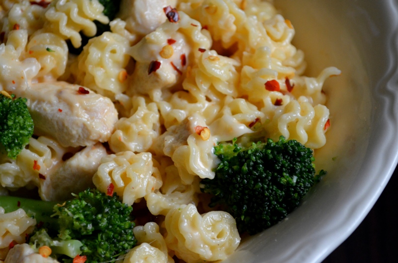 For the Love of Dessert: Cheesy Ranch Pasta with a Kick