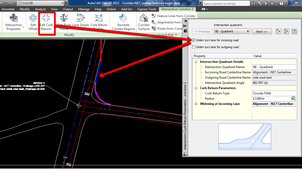Completedcurb returns below: