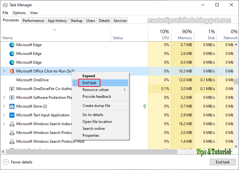 Memperbaiki Office Error Code 30045-29, Something went wrong ...