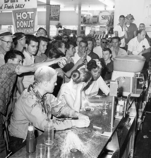 Heretic, Rebel, a Thing to Flout: The Lunch Counter Sit-ins— Four Cups ...