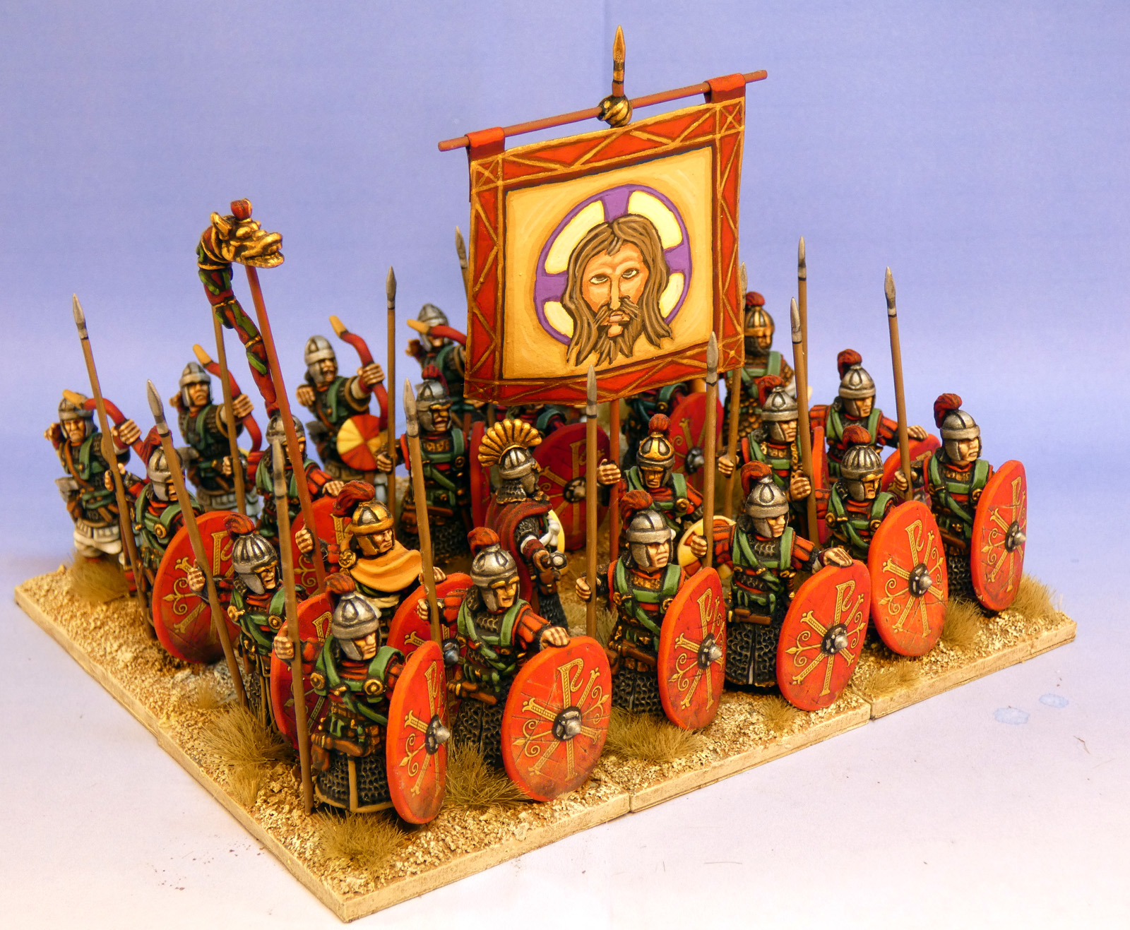 Just Add Water: Aventine Byzantine Heavy Infantry/Dismounted Bucellarri ...