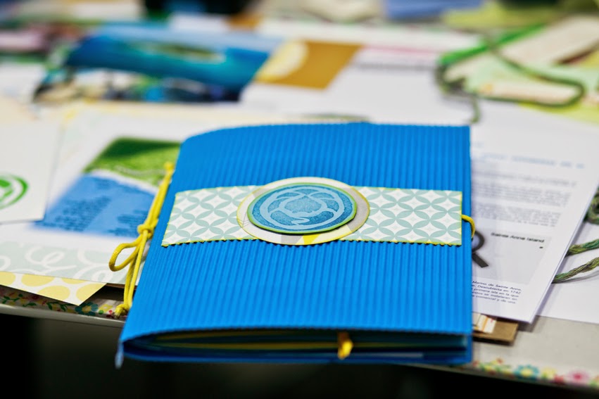 Paper, Color and Mint: Taller de Scrap con Beachcomber